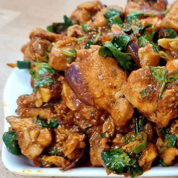 Chicken Sadheko - Nepali Food Recipes
