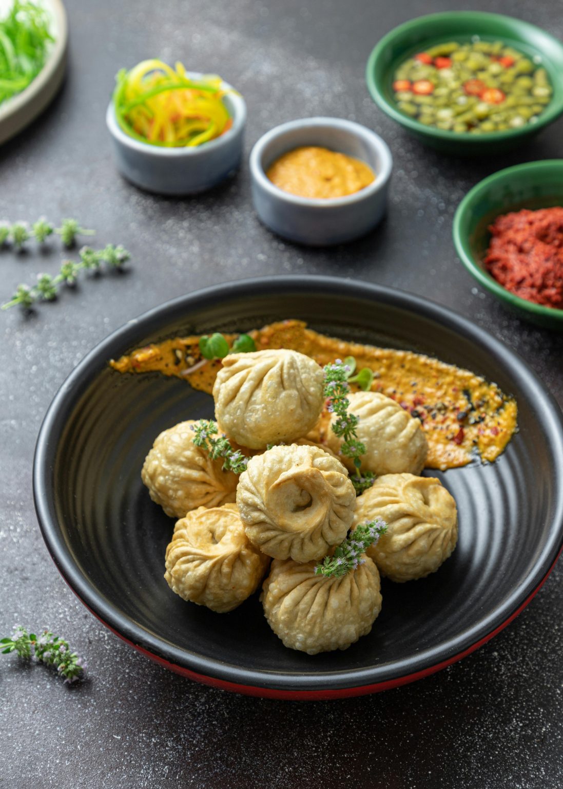 Steamed, Fried or Soup (Jhol) Vegetables Momos - Nepali Food Recipes